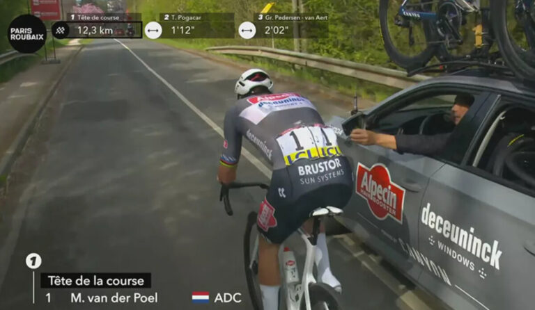 Mathieu Van der Poel recebe pesada multa após vencer a Paris-Roubaix ...