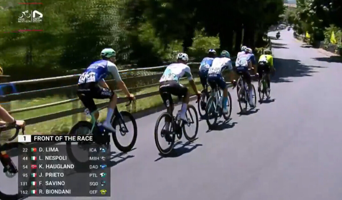 Adam Rafferty vence a 5ª etapa do Giro Next Gen, português Daniel Lima ...