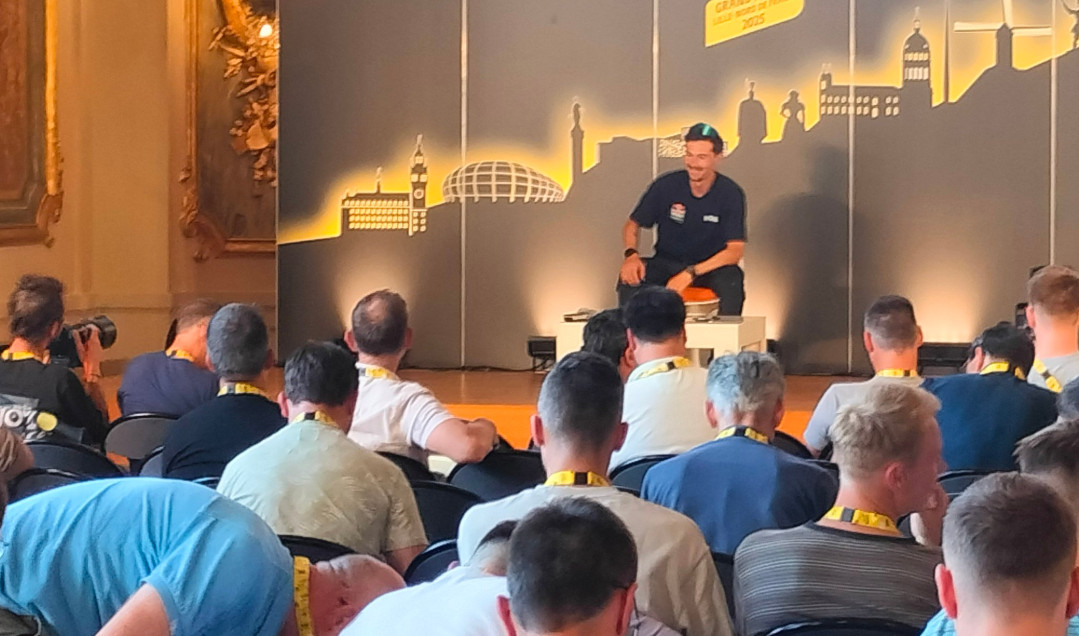 Primoz Roglic concentra atenções em coletiva do Tour de France "Ainda ...