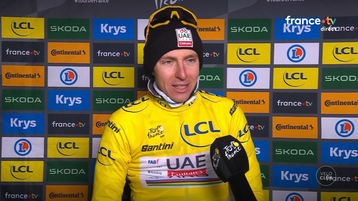 Tadej Pogacar explica atitude na 19ª etapa do Tour de France "decidi ...