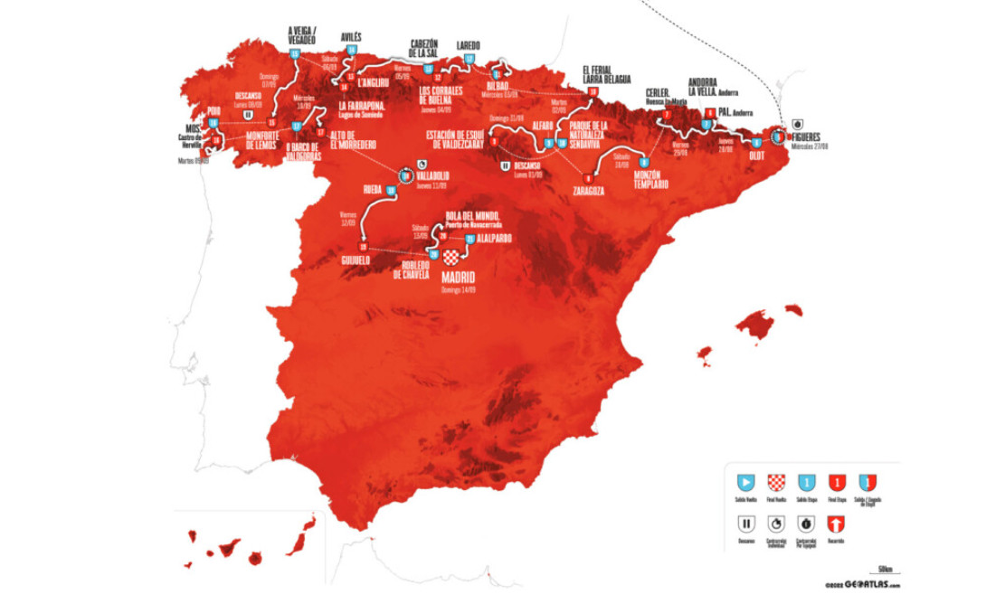 Vuelta a España 2025 com Jonas Vingegaard e João Almeida na próxima ...