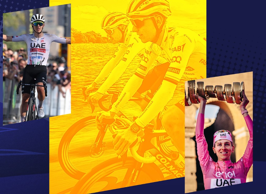 Tadej Pogacar revela curiosidades no final da temporada, do adesivo ...