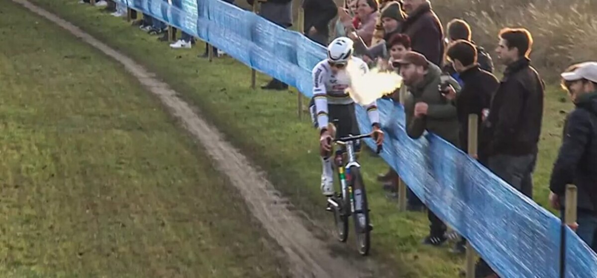 Mathieu van der Poel sofre mais um ato de hostilidade em prova na ...