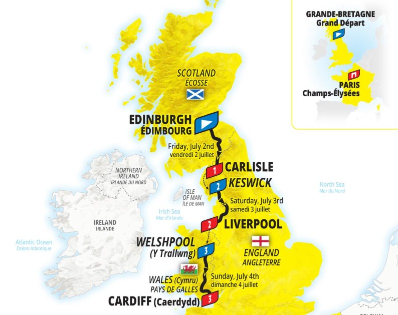 Tour de France 2027 divulga as 3 primeiras etapas no Reino Unido ...